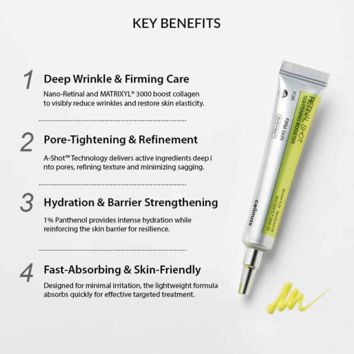 Celimax Retinal Shot Tightening Booster – (15ml) – trustedglow.com